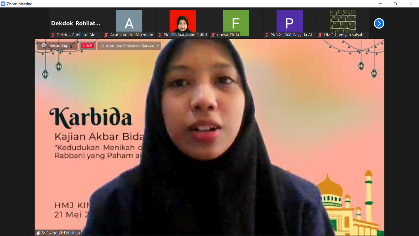 Karbida 2022: Kedudukan Menikah dalam Mengajarkan Generasi Rabbani yang ...