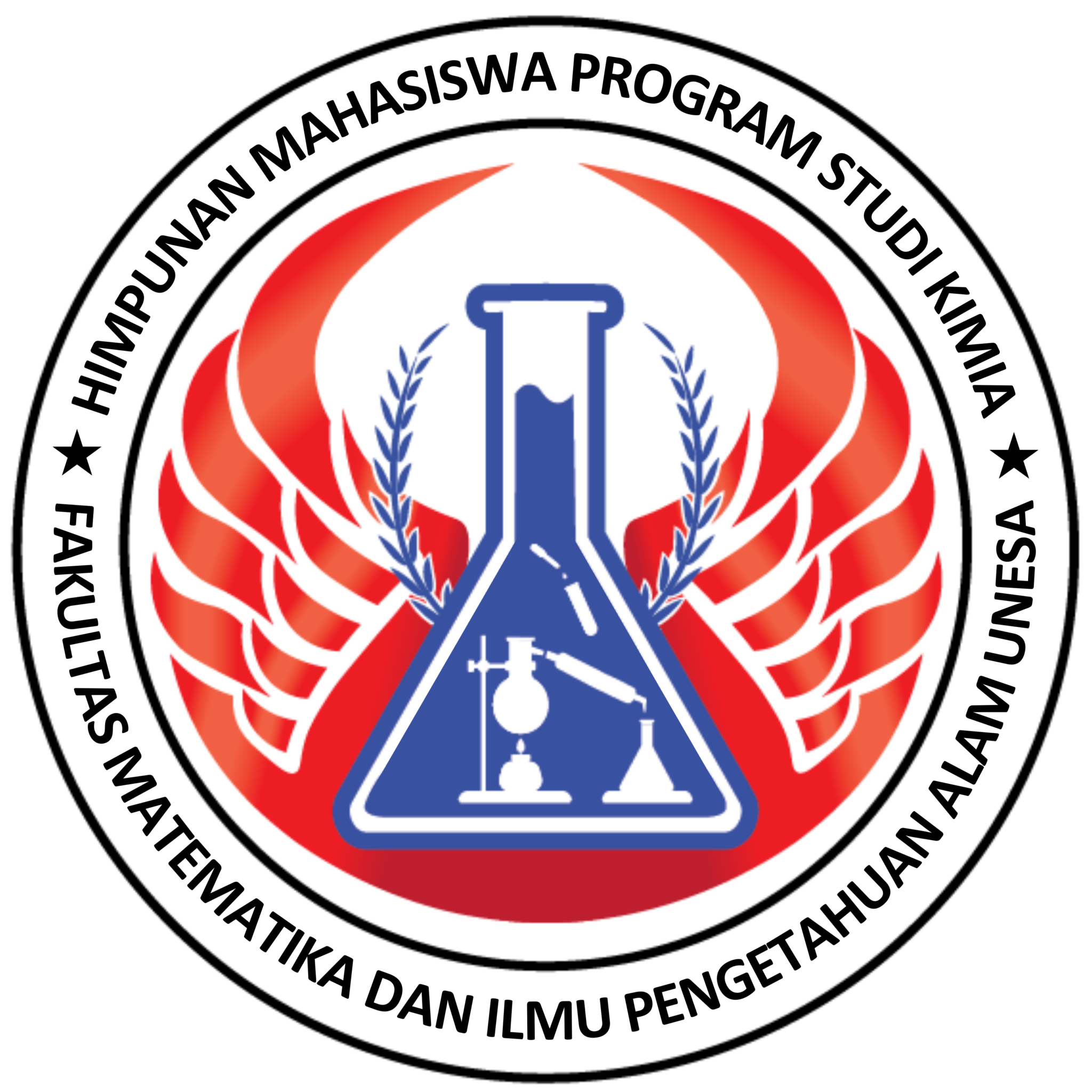 Logo Organisasi HMP Kimia FMIPA Unesa - HMK FMIPA UNESA