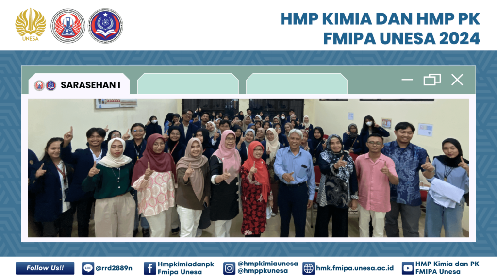 [HMP KIMIA DAN HMP PK FMIPA UNESA] WADAH KOLABORASI RUMPUN KIMIA FMIPA ...
